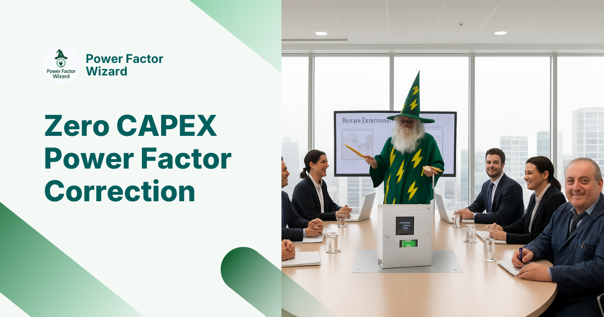 Zero CAPEX Power Factor Correction | Stop Paying Reactive Charges
