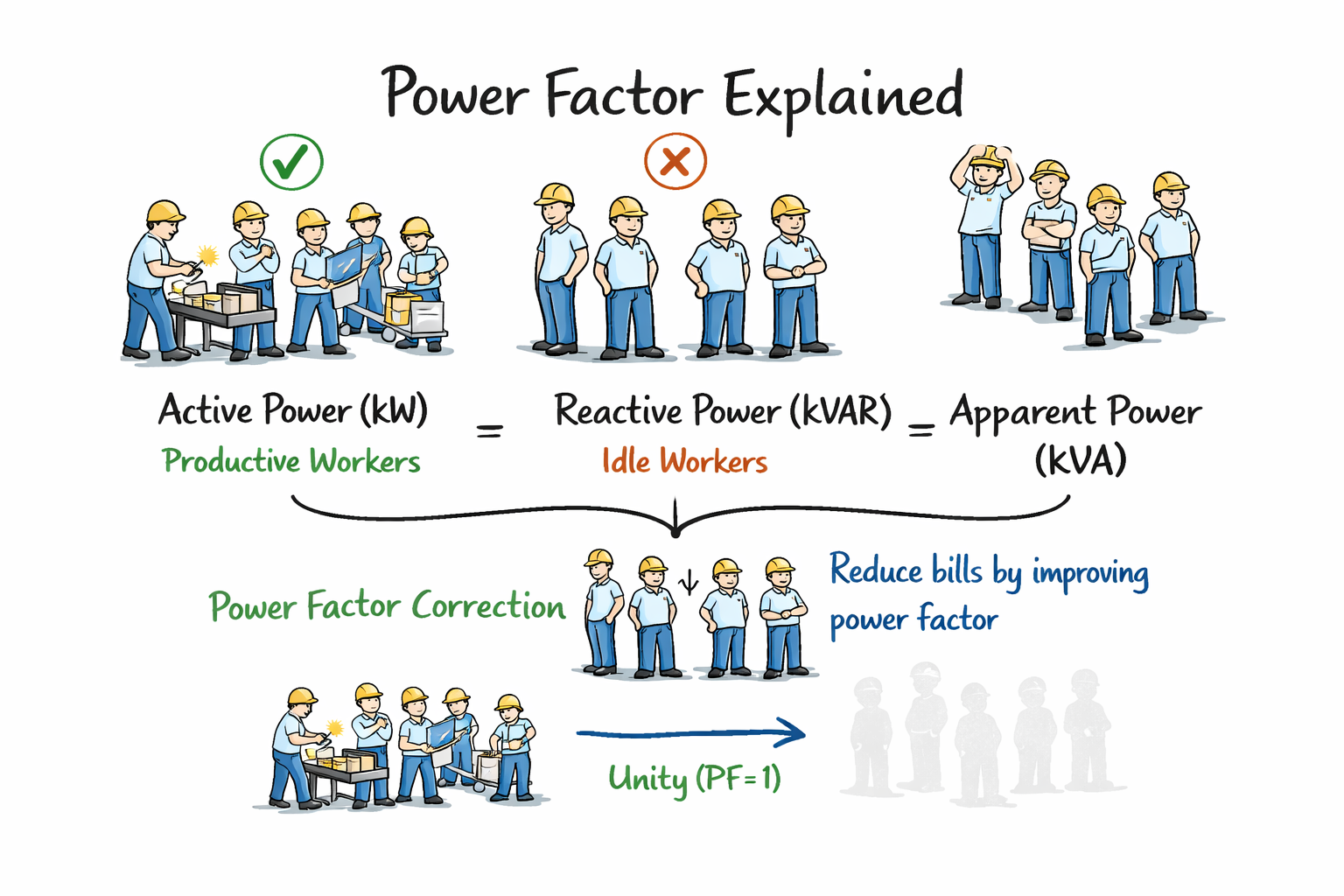 Power Factor Correction Explained | Power Factor Wizard